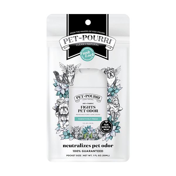 Poo-Pourri Pet~Pourri Jasmine & Fresh Air Pocket Pet Odor Refresher Spray