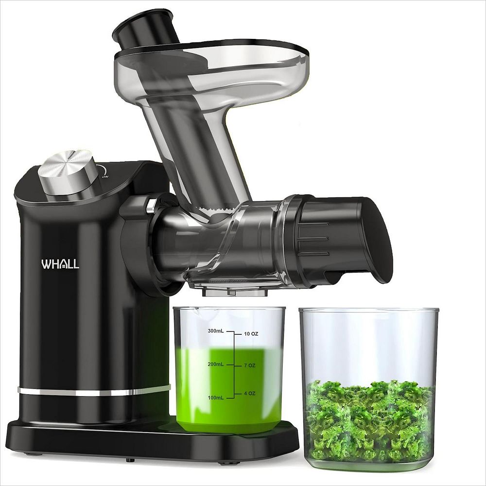 WHALL Slow Juicer, Masticating Juicer, Cold Press Juicer, Electric ...