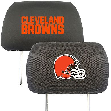 Logo Brands Cleveland Browns Car Head Rest Cover