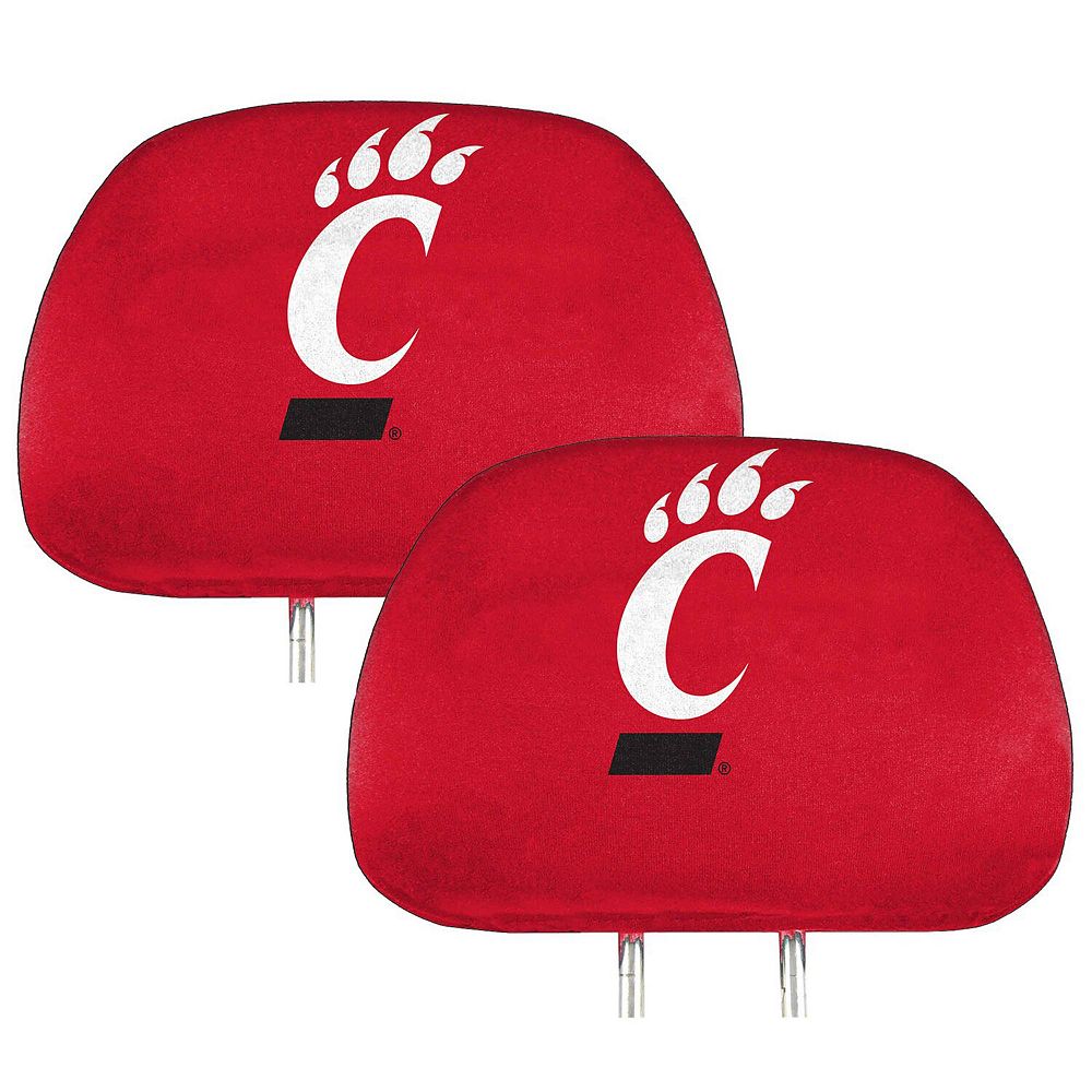 Logo Brands Cincinnati Bearcats Printed Headrest Cover
