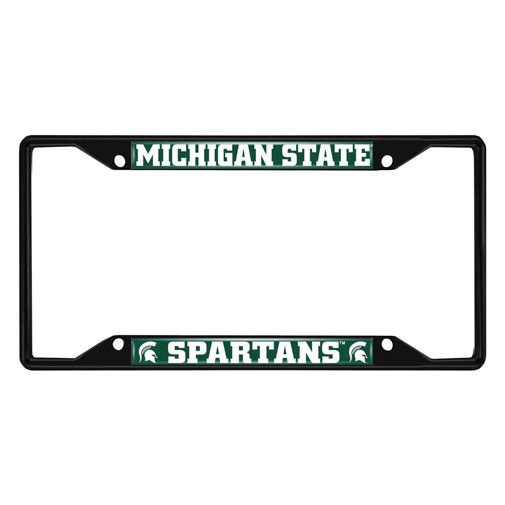 Logo Brands Michigan State Spartans License Plate Frame