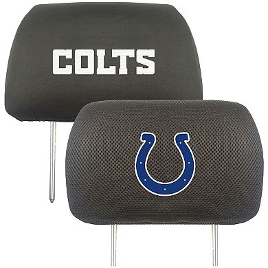 Logo Brands Indianapolis Colts Car Head Rest Cover