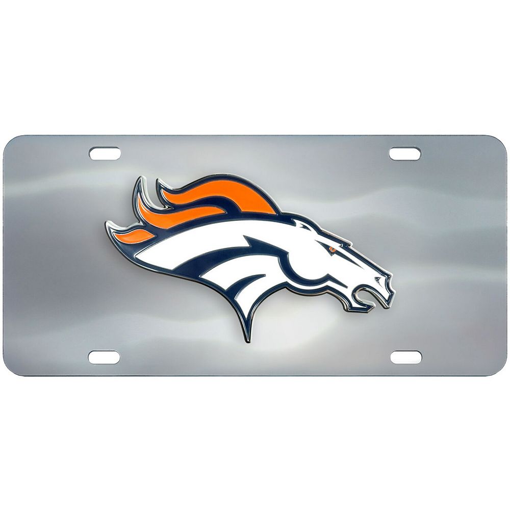Logo Brands Denver Broncos Diecast License Plate