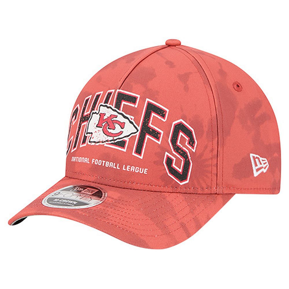 Men's New Era Red Kansas City Chiefs Tie Dye Fade 9Forty M-Crown A ...