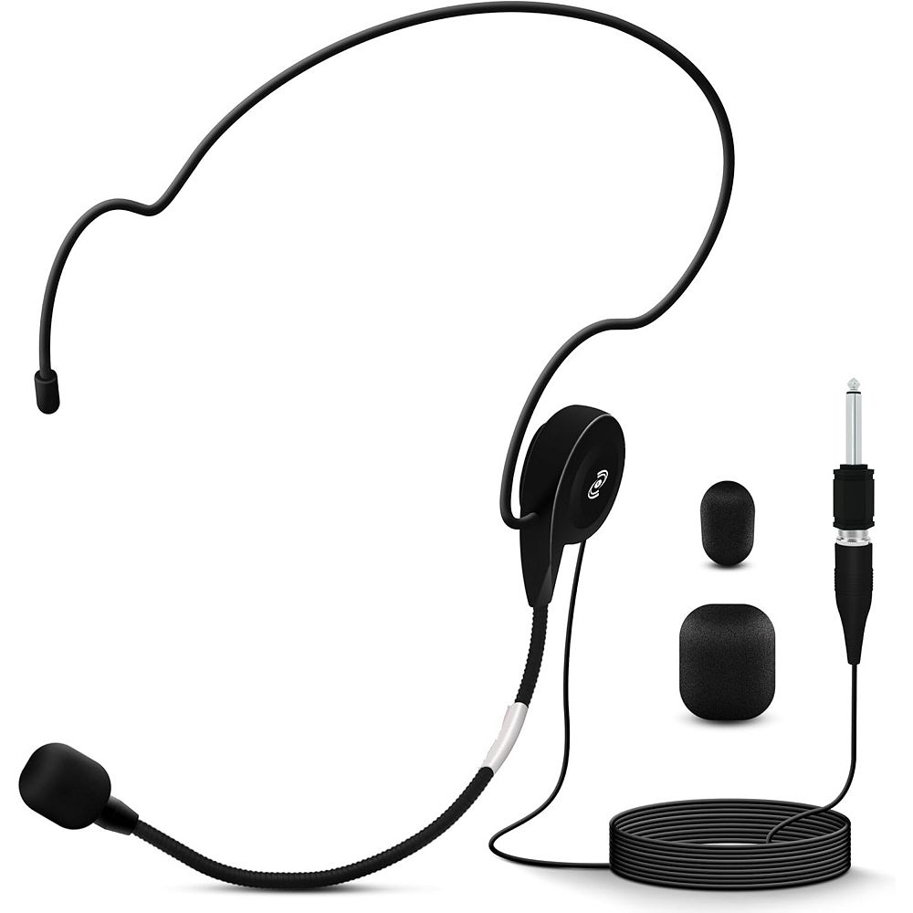 Pyle Cardioid Condenser Headset Microphone - Flexible Wired Boom with 3 ...