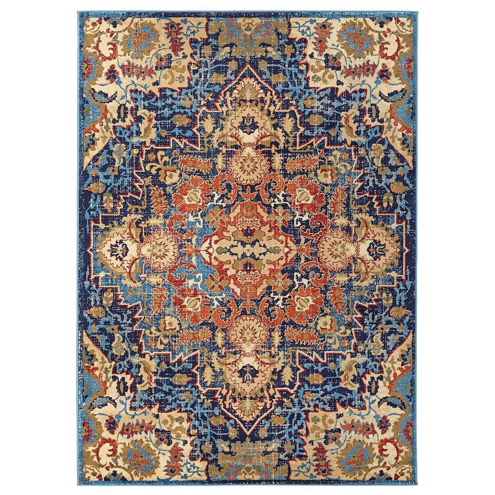 Luxe Weavers Geometric Diamond Shaped Area Rug