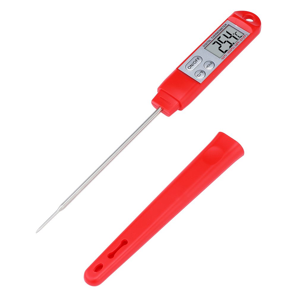 Digital Meat Thermometer, Instant Read Food Thermometer with Protective ...