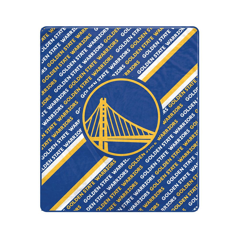"Pegasus Golden State Warriors 50"" x 60"" Diagonal Lined Wordmark ...