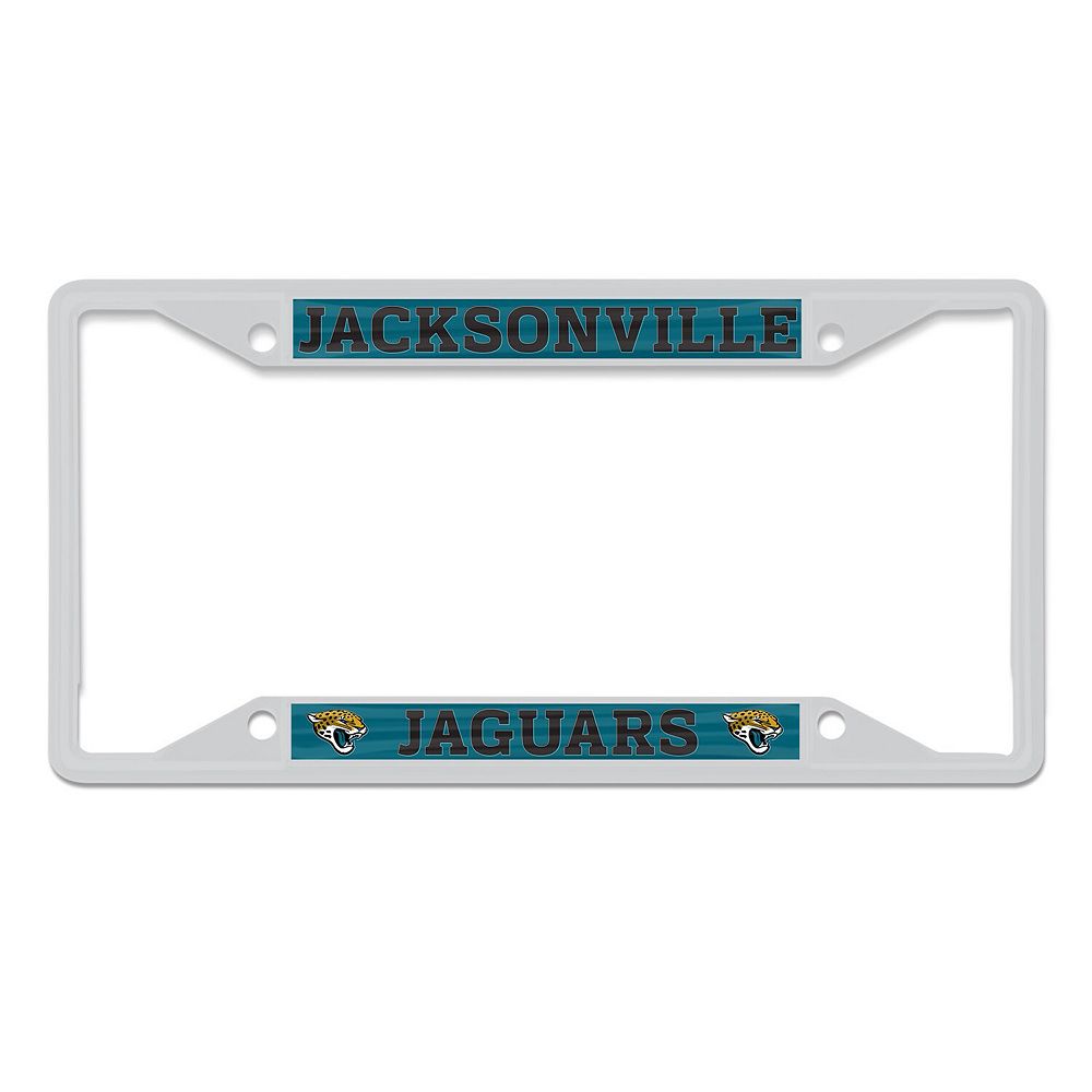 WinCraft Jacksonville Jaguars Metal License Plate Frame