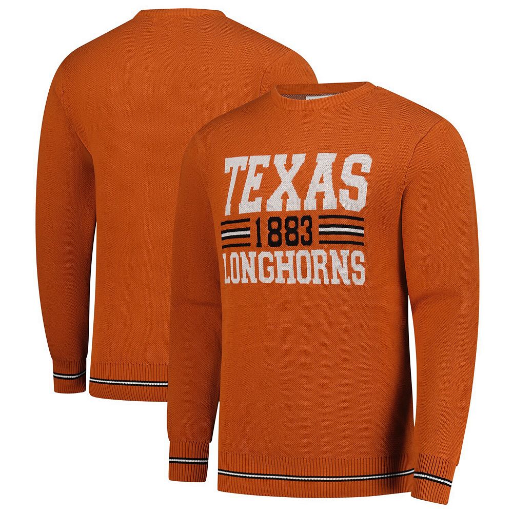 Unisex Uscape Apparel Burnt Orange Texas Longhorns Renew Knit Vintage ...