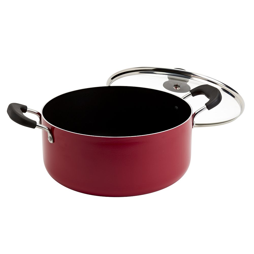 Infuse 8-qt. Nonstick Aluminum Family Cooker Saute Pan with Lid