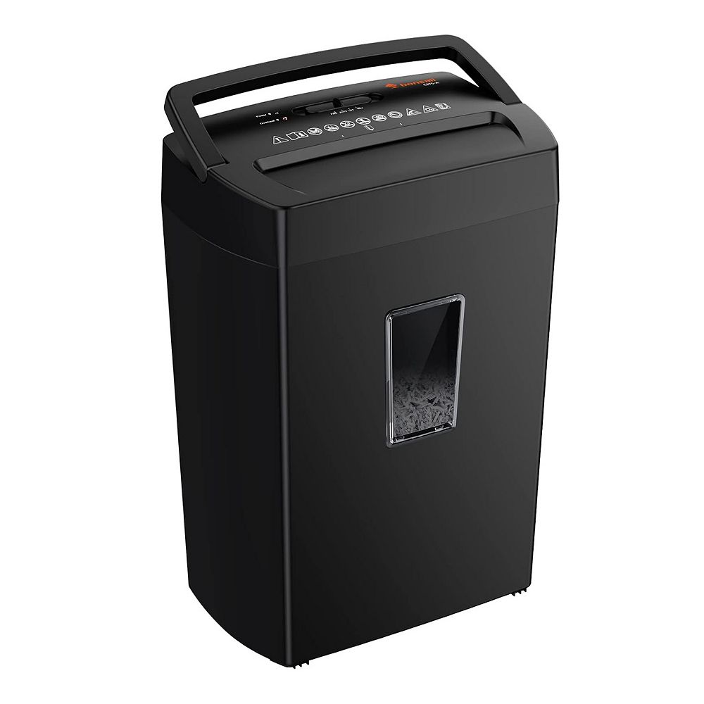 Bonsaii 12-Sheet Multi-functional Cross Cut Paper Shredder 5.5 Gal ...