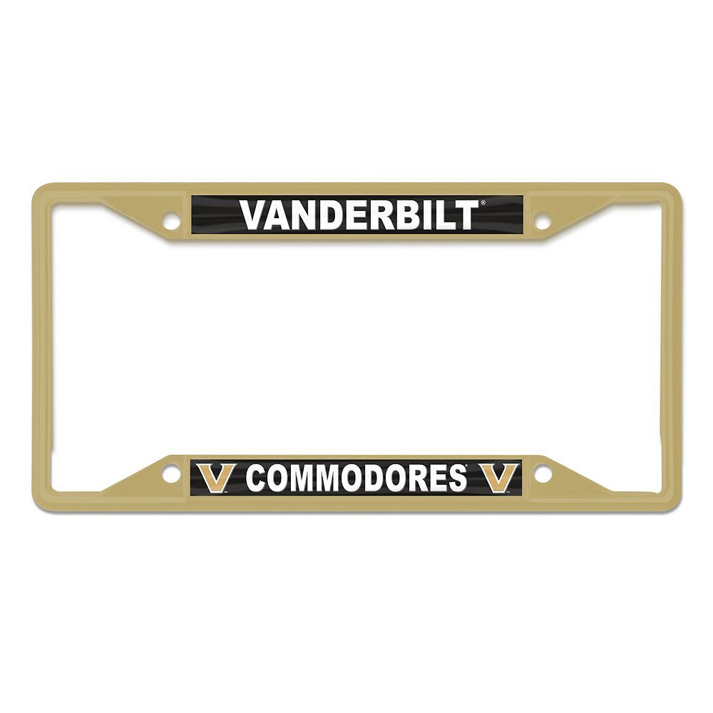 WinCraft Vanderbilt Commodores License Plate Frame