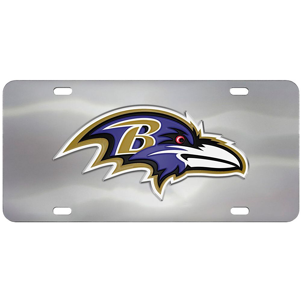 Logo Brands Baltimore Ravens Diecast License Plate