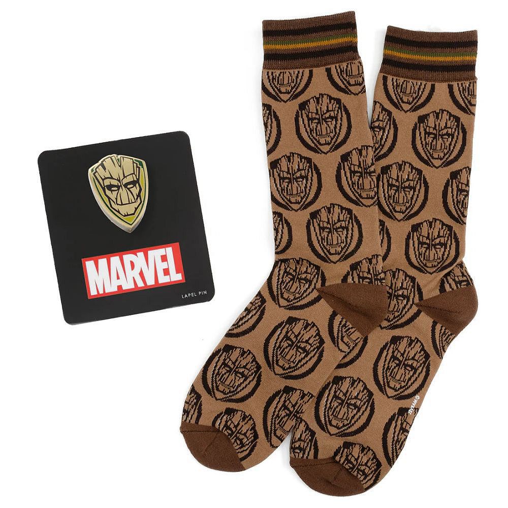 Marvel Guardians of the Galaxy Groot Brown Tonal Gift Set