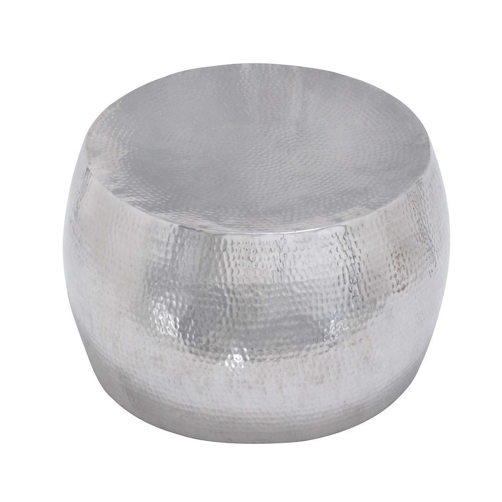 Stella & Eve Hammered Aluminum Metal Coffee Table