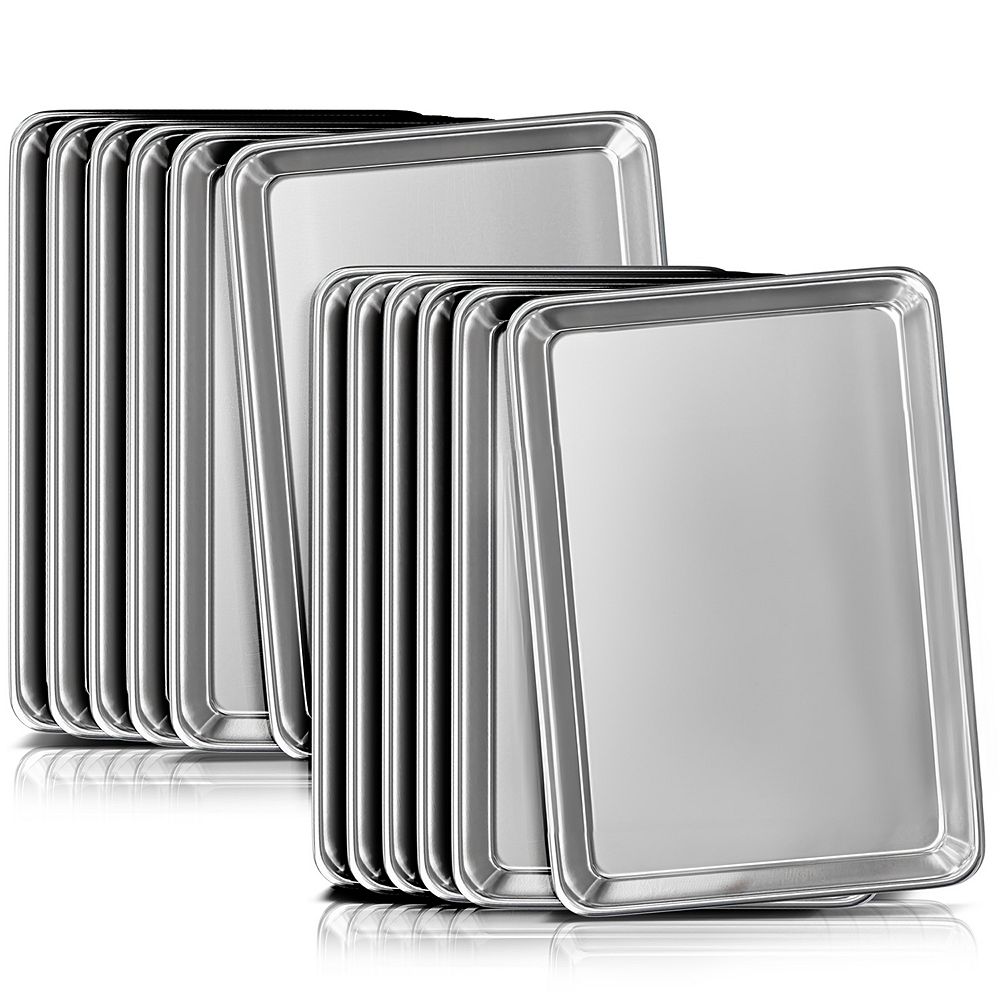 Eatex Aluminum Quarter Baking Sheet Pack 12