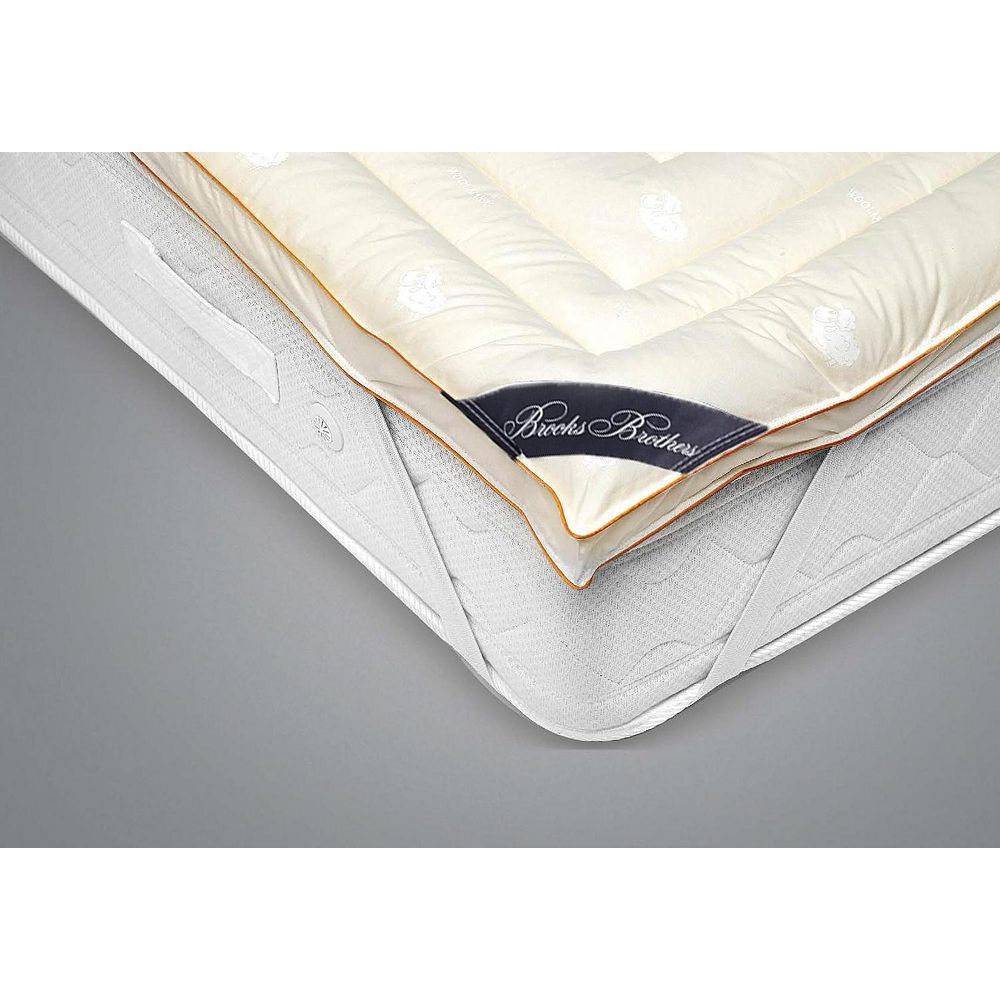 Brooks Brothers Wool Mattress Topper