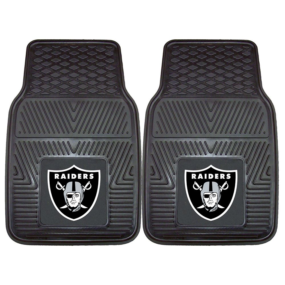 FANMATS 2-pk. Oakland Raiders Car Floor Mats