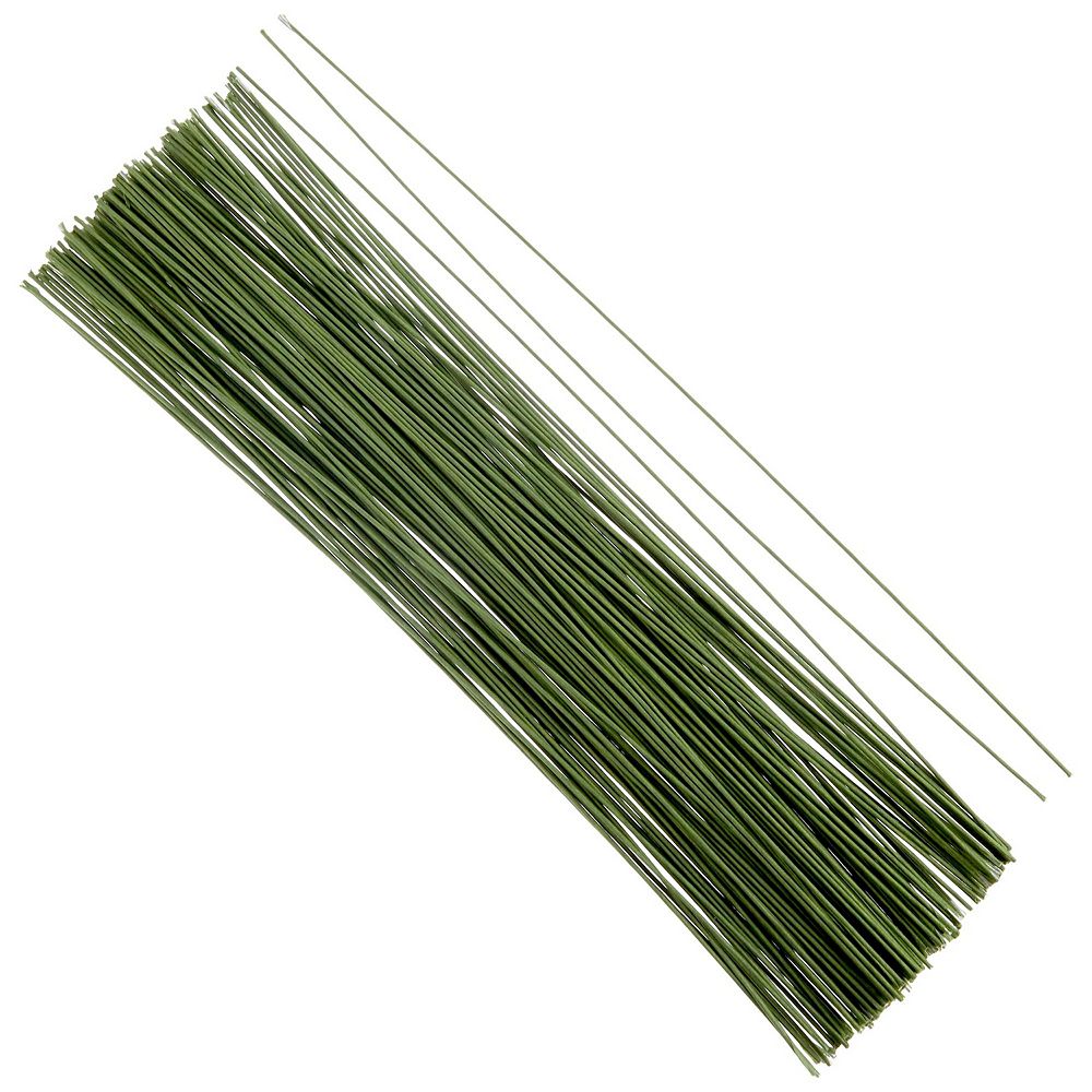 140 Pack Floral Stem Wire 16 in, 16 Gauge for DIY Crafts, Arrangements ...