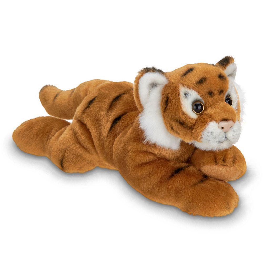 9" Tiger, Lil' Saber Plush Stuffed Animal with Soft Faux-Fur