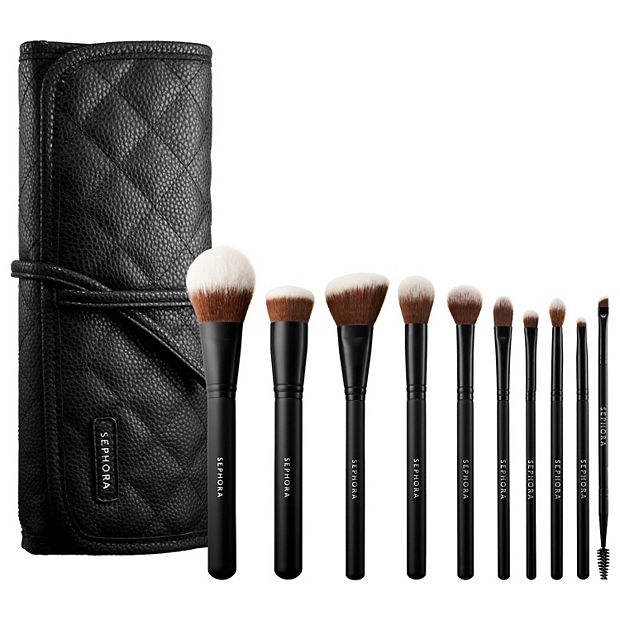 SEPHORA COLLECTION Ready to Roll Makeup Brush Set