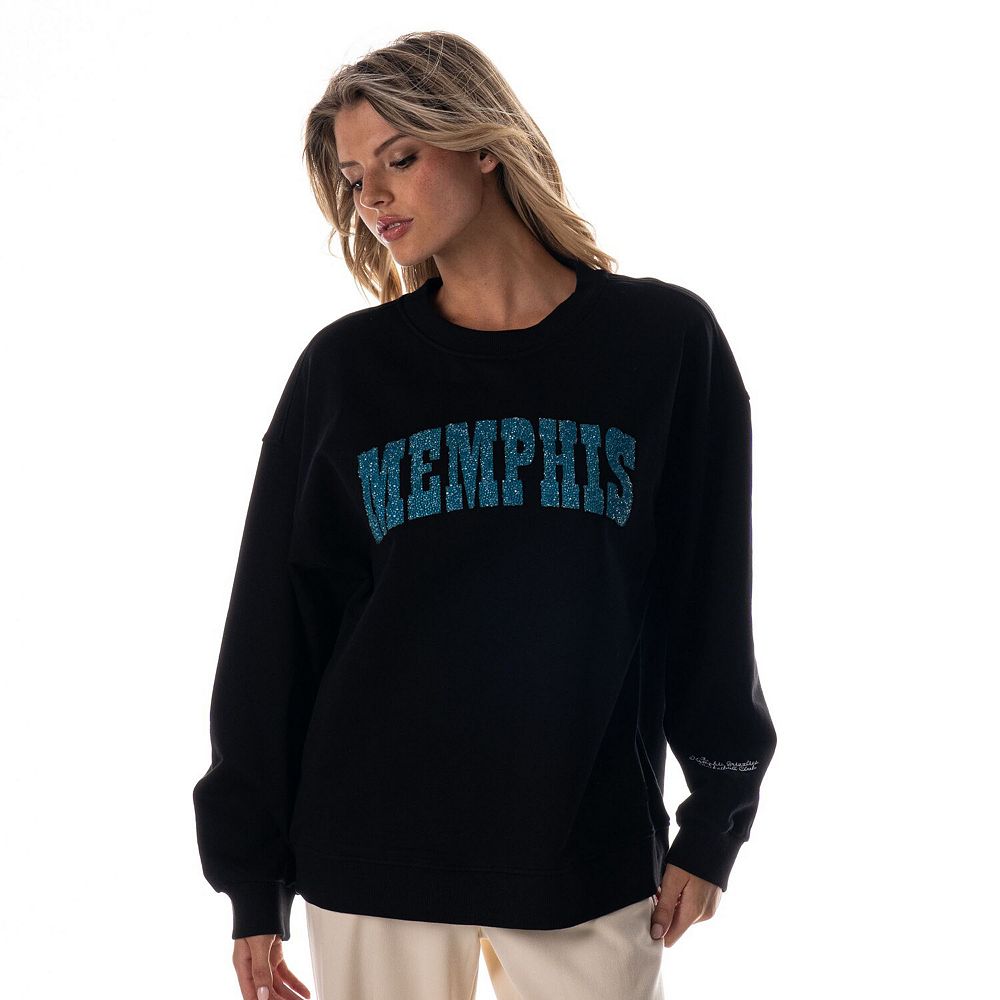 Women's The Wild Collective Black Memphis Grizzlies Rock Crystal ...