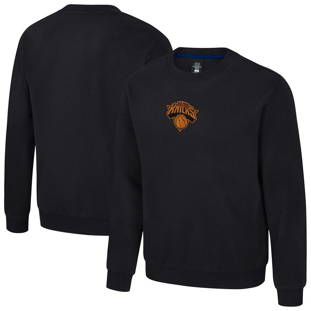 Unisex Stadium Essentials Black New York Knicks Club Level Chenille ...