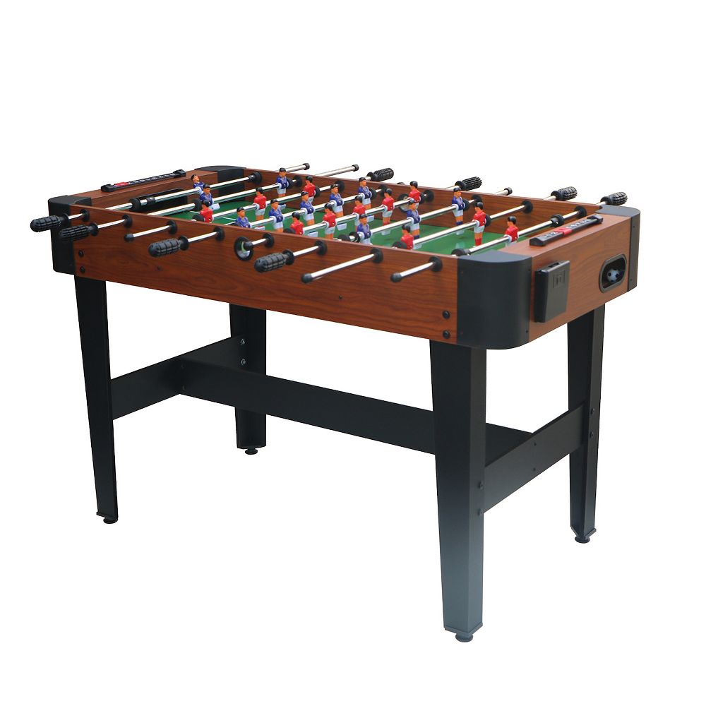 GOMYHOME 48-Inch Foosball Table, Classic Wood Grain Soccer Table for ...