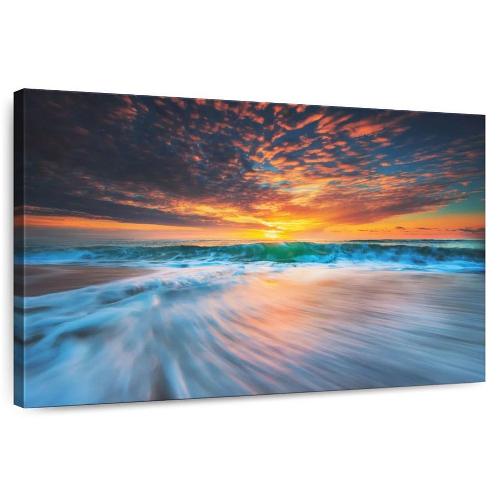 Cloudscape Over Beach Wall Art