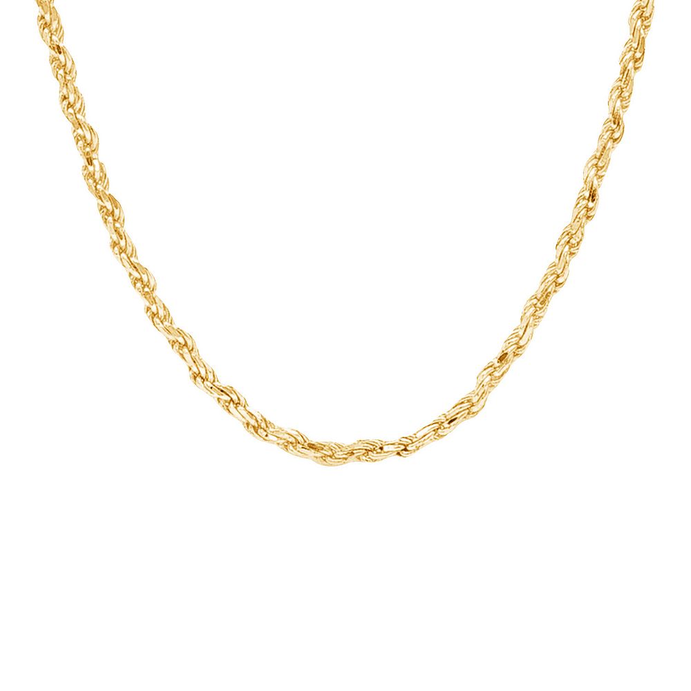 PRIMROSE 18k Gold Plated Diamond Cut Snake Chain Necklace