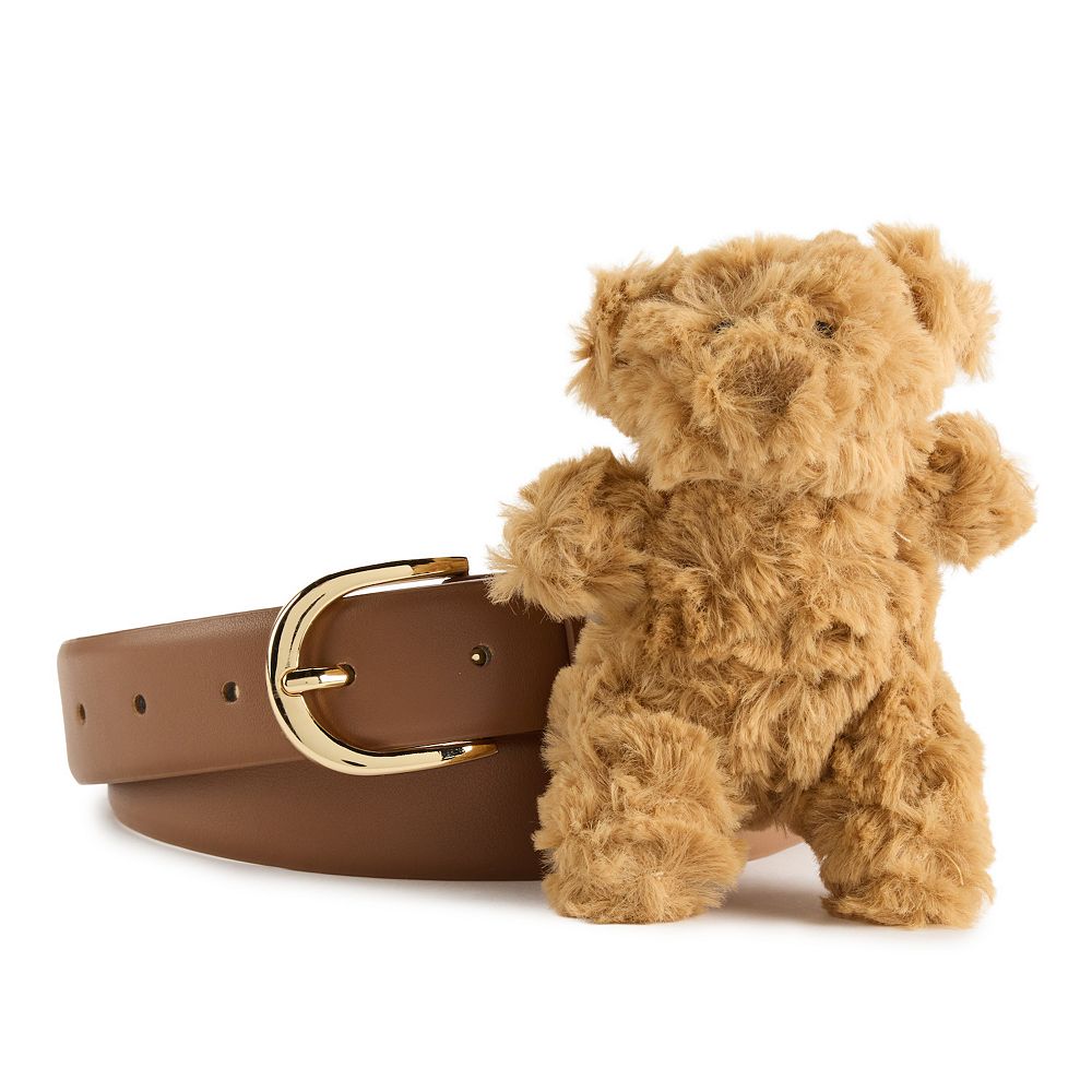 Women's BCBG Generation Teddy Bear Charm Belt