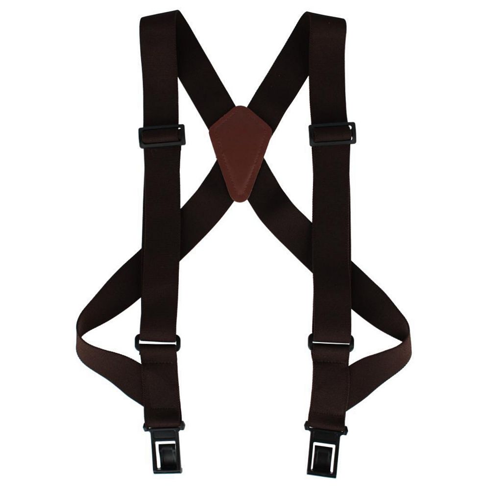 Perry Suspenders Men's 1.5 Inch Elastic Outback Side Clip Ubee Trucker ...