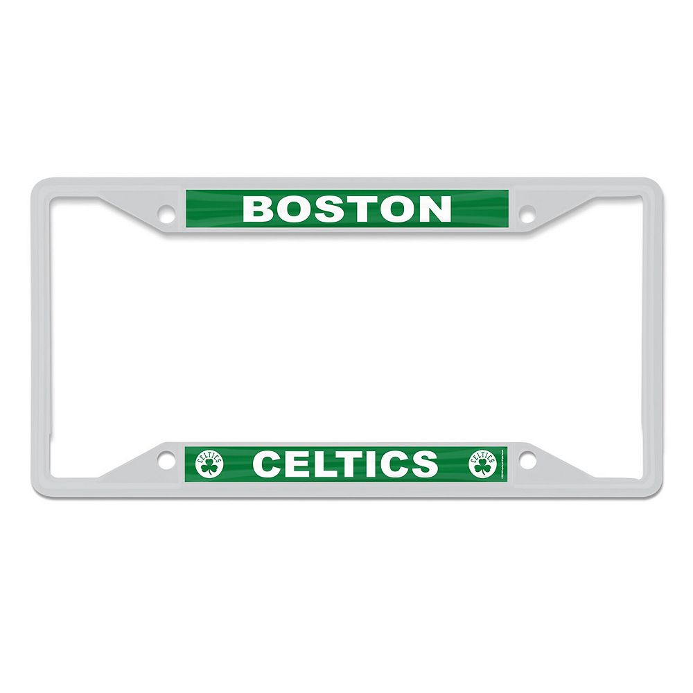 WinCraft Boston Celtics Metal License Plate Frame