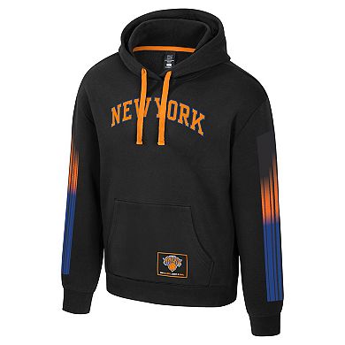 Unisex Stadium Essentials Black New York Knicks City Star Hoodie