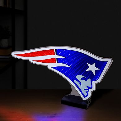 New England Patriots LED Infinity Logo Light