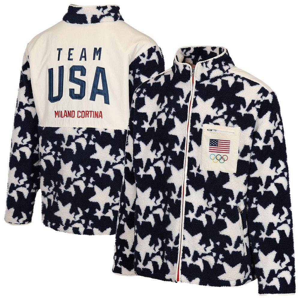 Men's Outerstuff Navy Team USA Milano Cortina 2026 Winter Olympics Full ...