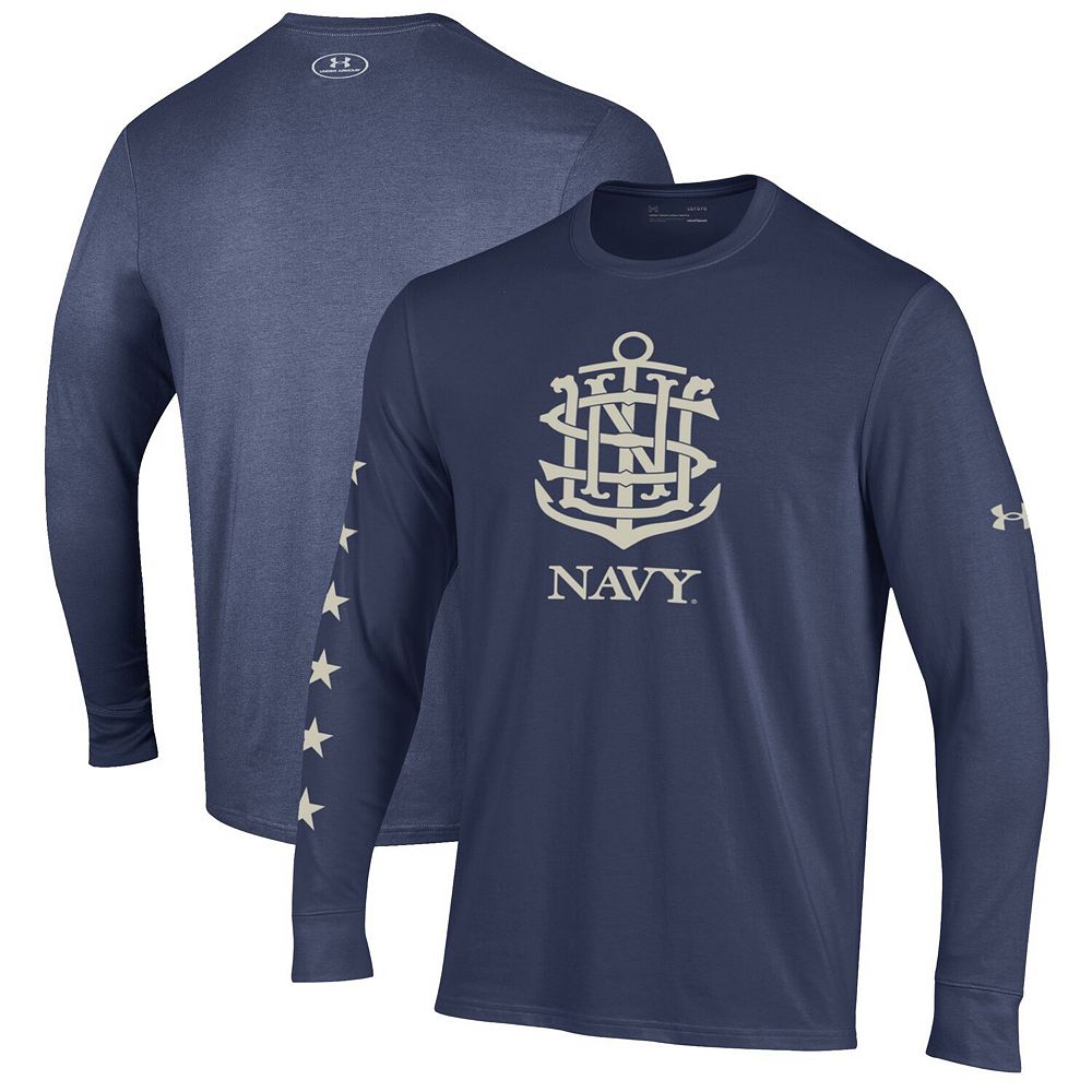 Men's Under Armour Navy Navy Midshipmen 250th Anniversary Uniform ...
