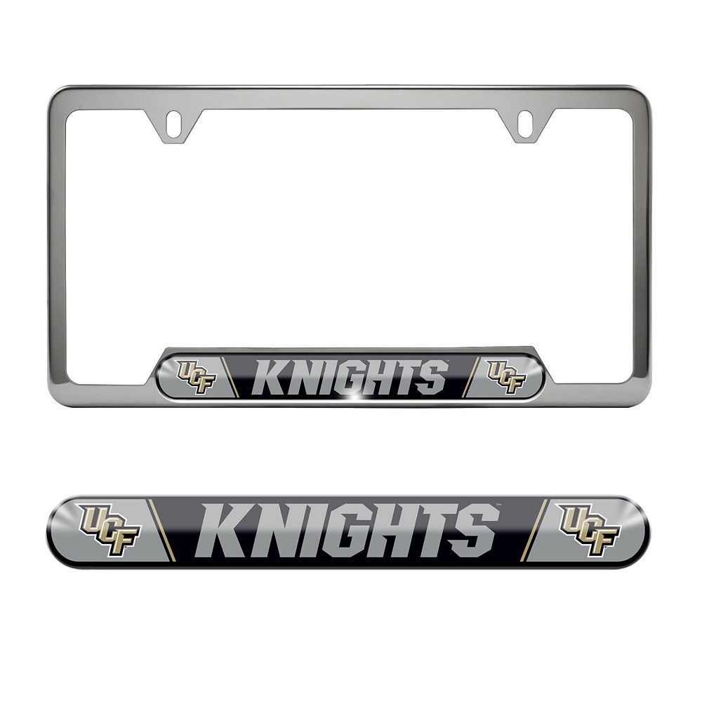 Logo Brands UCF Knights Embossed License Plate Frame