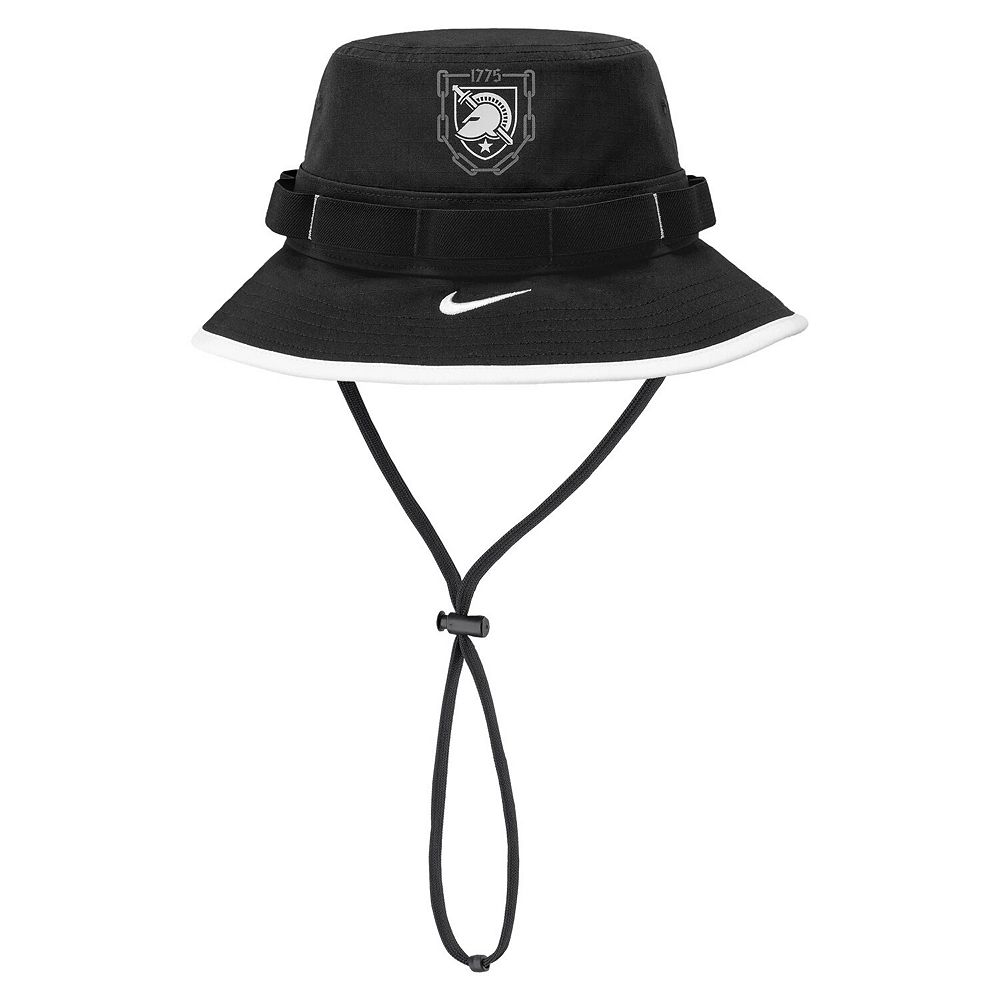Men's Nike Black Army Black Knights Army 250 Collection Boonie Dri-FIT ...