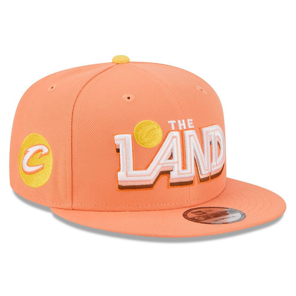 Men's New Era Orange Cleveland Cavaliers 2025/26 City Edition 9FIFTY ...