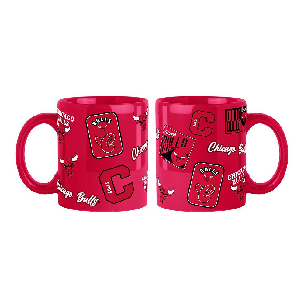 Chicago Bulls 2-Pack 15oz. Color Mug Set