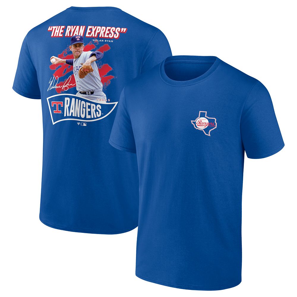 Men's Fanatics Nolan Ryan Deep Royal Texas Rangers Retired Player ...
