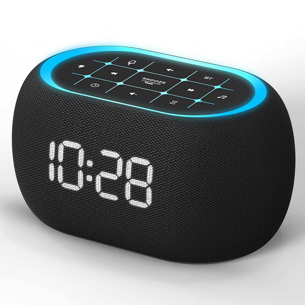 Night Light Alarm Bedroom Light Clock White Noise Sound Machine Alarm ...
