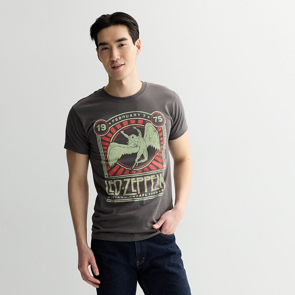 Men's Led Zeppelin Fallen Angel Madison Square Garden Graphic Tee