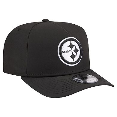 Men's New Era Black Pittsburgh Steelers Gore-Tex A-Frame 9FIFTY ...