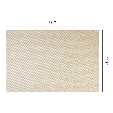 8 Sets Placemats for Dining Table Decor Indoor Outdoor Kitchen Table ...