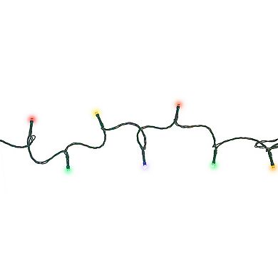 Solar RGB Christmas String Lights 200 LEDs 8 Modes Weatherproof 64ft ...