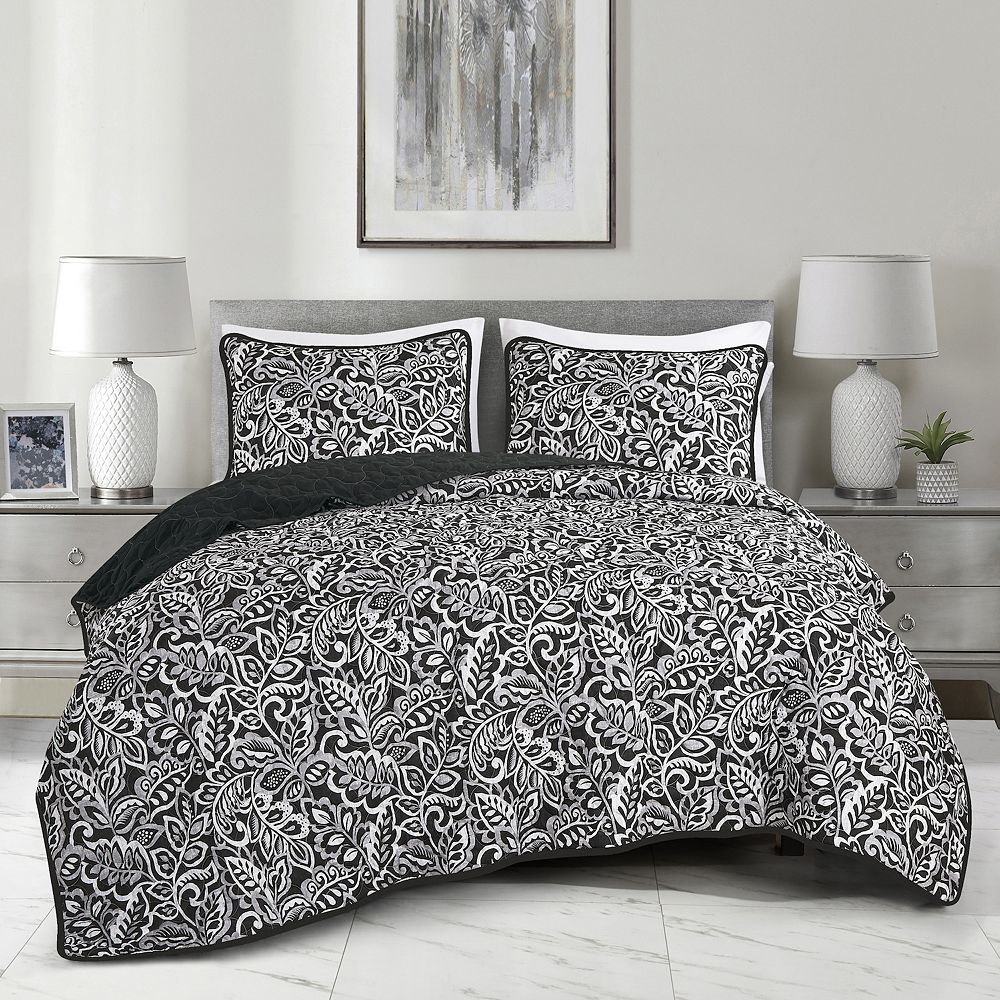 ESCA Floral Quilt Set