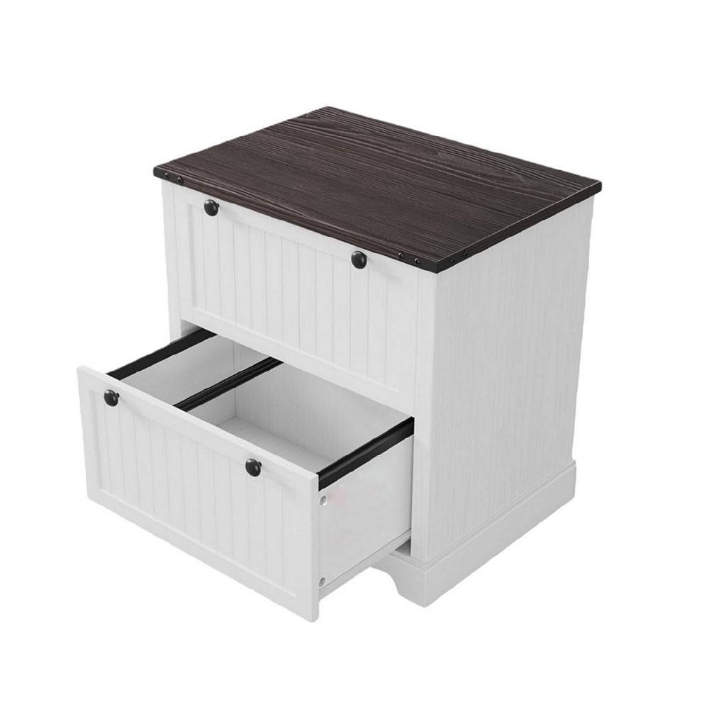 Farmhouse Lateral File Cabinet with 2 Large Drawers, File Cabinets with ...